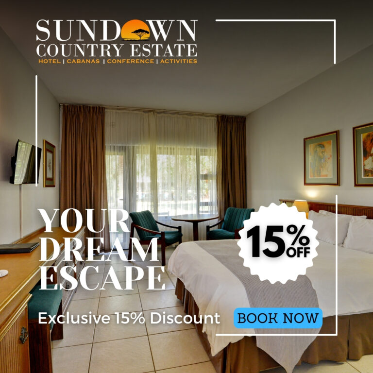 Specials & Discounts - Sundown Country Estate
