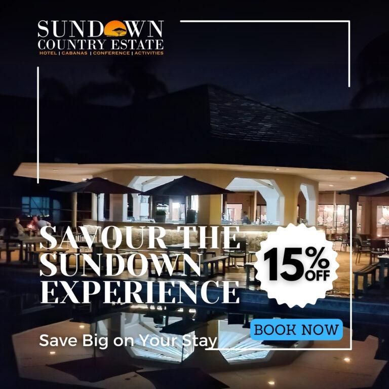 Specials & Discounts - Sundown Country Estate