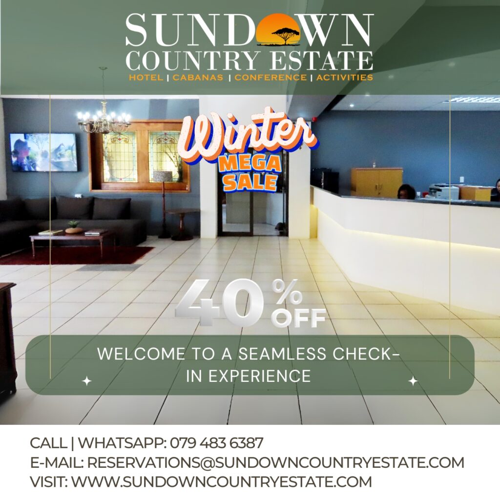 Specials & Discounts - Sundown Country Estate